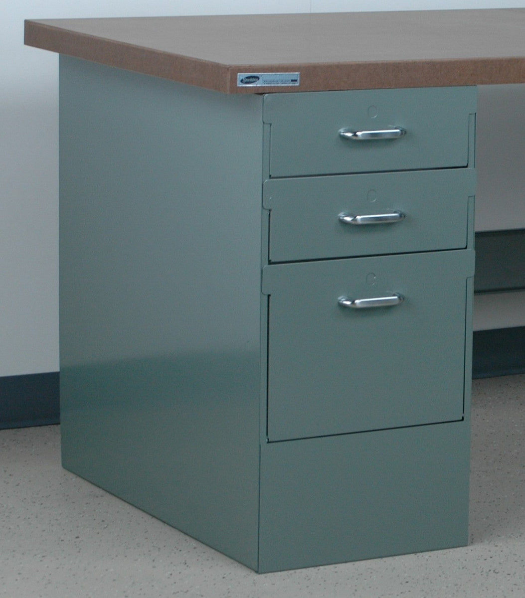 Drawer Pedestal #4 — Heavy-Duty Metal Drawers for Under a Workbench ...