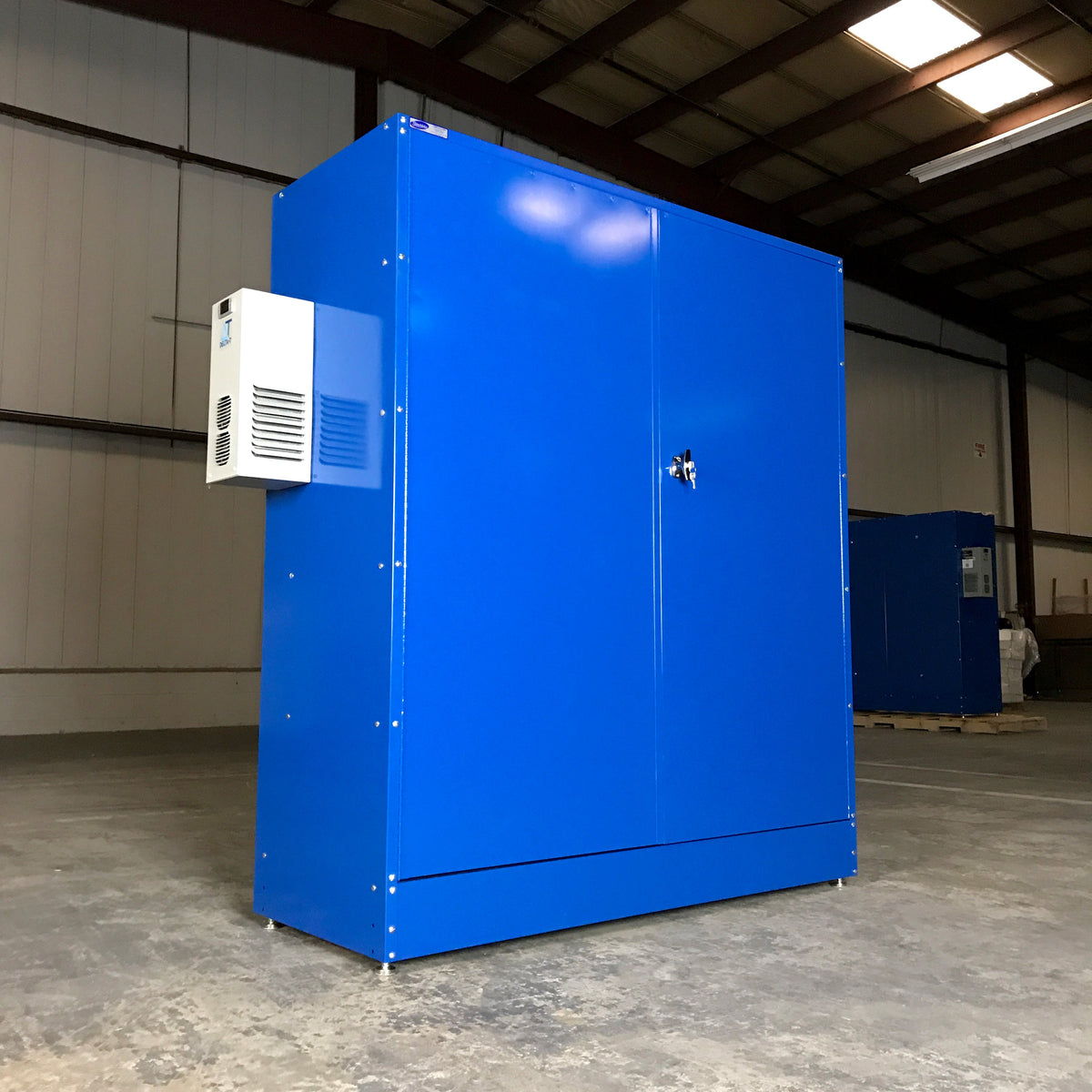60" RFID Air-Conditioned Charging Cabinet - Heavy Duty Steel Shelving ...